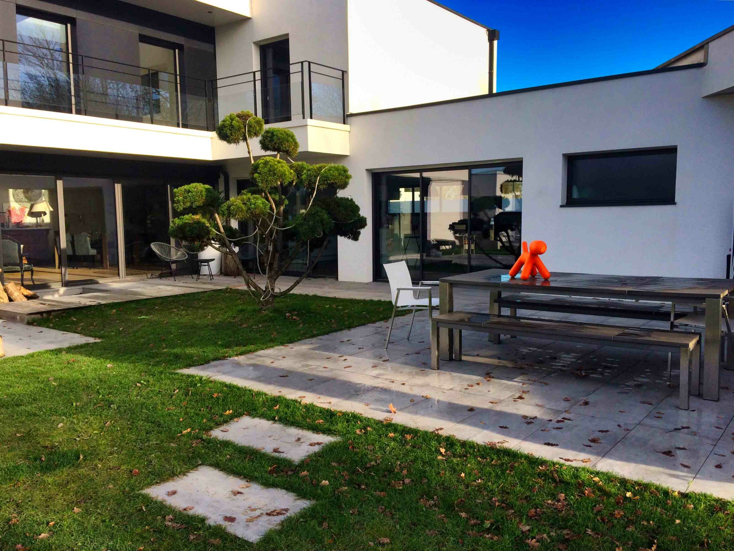 Terrasse en céramique Nantes & La Baule | Jardins de Rêve